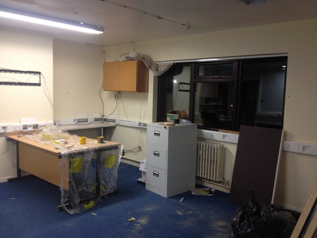 Decorating the office – The Systems Team